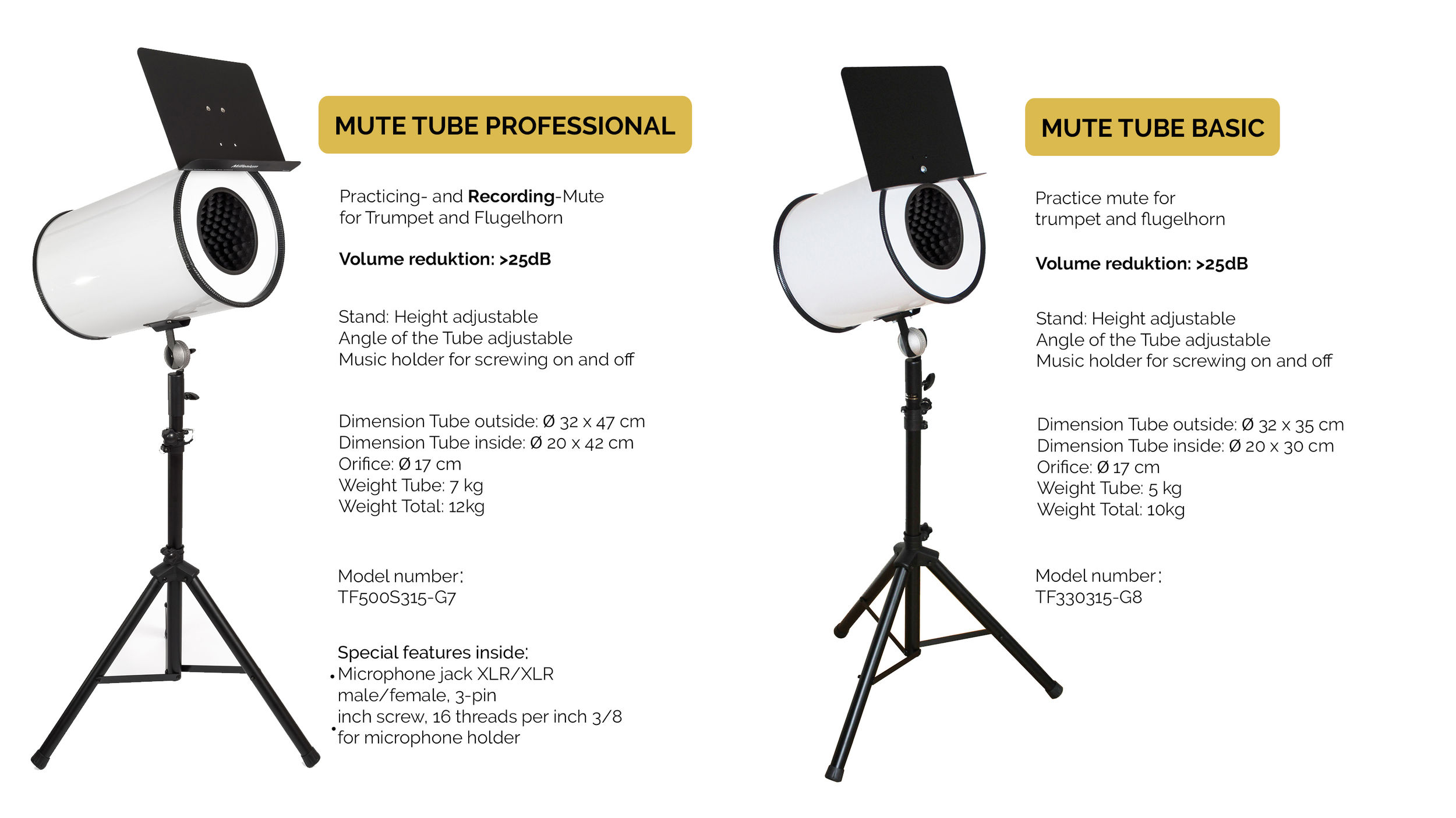 MUTE TUBE - Sound absorber for trumpet and flugelhorn - MUTE TUBE ...